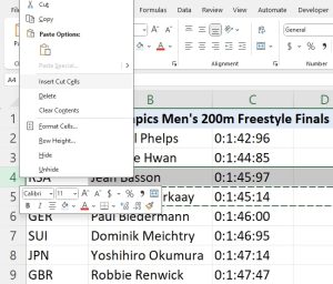 How to Move Rows in Excel - 5 Easy Ways! | MyExcelOnline