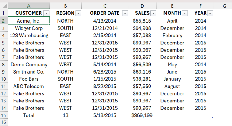 How to Remove Table Formatting in Excel - 4 Easy Ways | MyExcelOnline