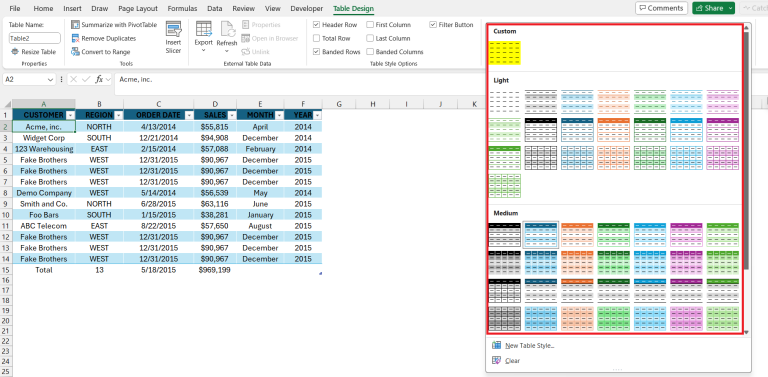 How To Remove Table Formatting In Excel 4 Easy Ways Myexcelonline