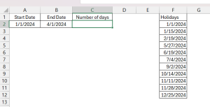 How to Calculate Workdays in Excel - 3 Useful Formulas | MyExcelOnline