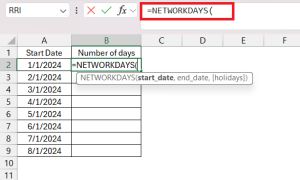 How to Calculate Workdays in Excel - 3 Useful Formulas | MyExcelOnline