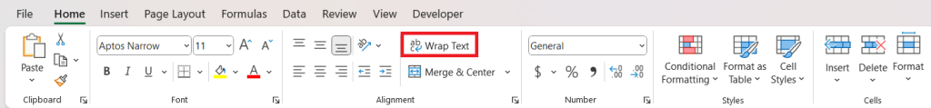 How to Wrap Text in Excel - 4 Quick & Easy Methods | MyExcelOnline