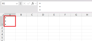 How to Add Bullet Points in Excel - Top 7 Ways | MyExcelOnline