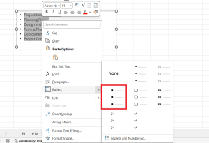 How to Add Bullet Points in Excel - Top 7 Ways | MyExcelOnline