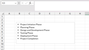 How to Add Bullet Points in Excel - Top 7 Ways | MyExcelOnline