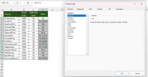 How to Calculate Ratio in Excel - 4 Useful Methods | MyExcelOnline
