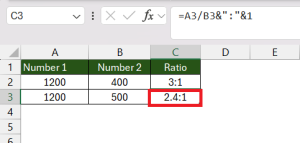 How to Calculate Ratio in Excel - 4 Useful Methods | MyExcelOnline