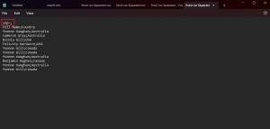 How to Change Excel CSV separator | MyExcelOnline