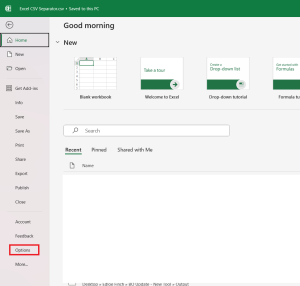 How to Change Excel CSV separator | MyExcelOnline