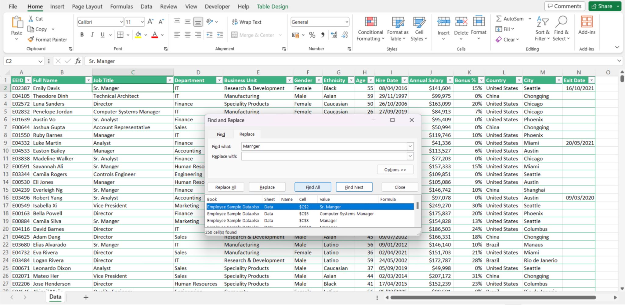 How to Find and Replace in Excel - 5 Easy Examples | MyExcelOnline