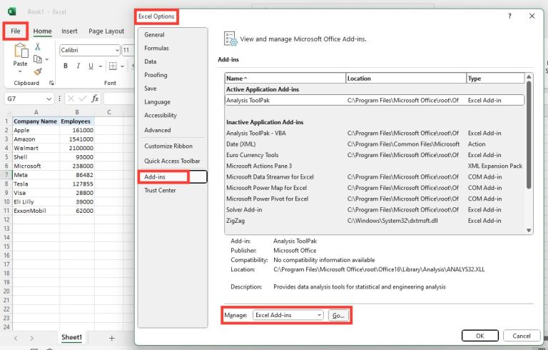 How to Easily Install Excel Add-ins | MyExcelOnline