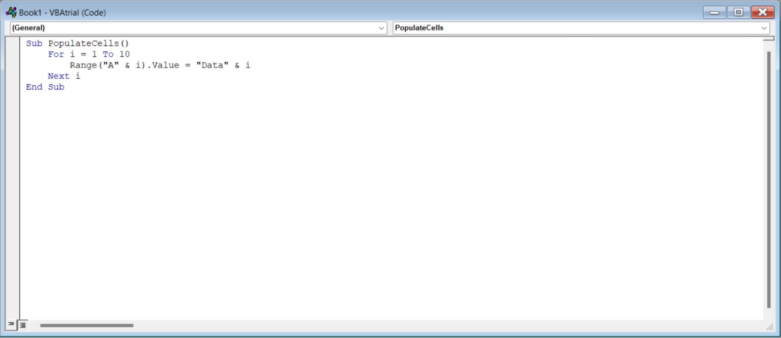 Vba For Loops In Excel Your Step By Step Guide Myexcelonline 2898