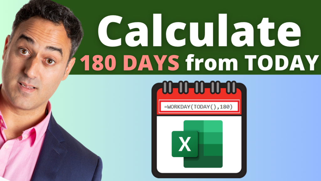 Excel Magic Quickly Calculate 180 Days From Today MyExcelOnline Excel Magic Quickly Calculate 180 Days From Today MyExcelOnline