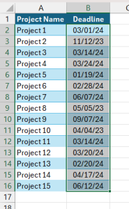 Highlight 30 Days from Today using Excel Conditional Formatting ...