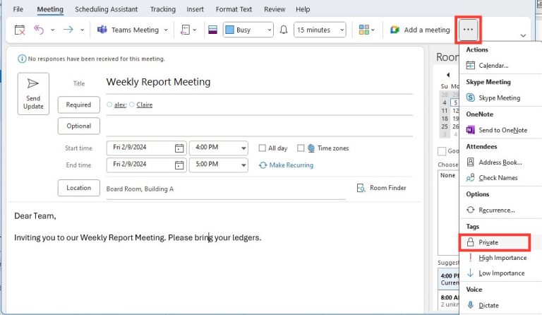 Best Outlook Guide: Appointment vs Meeting - The Difference ...