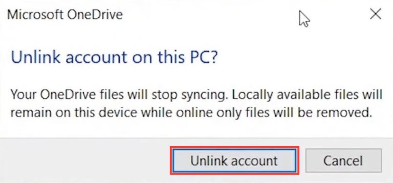 The Best Guide: Logout OneDrive on Windows 10 Easily! | MyExcelOnline