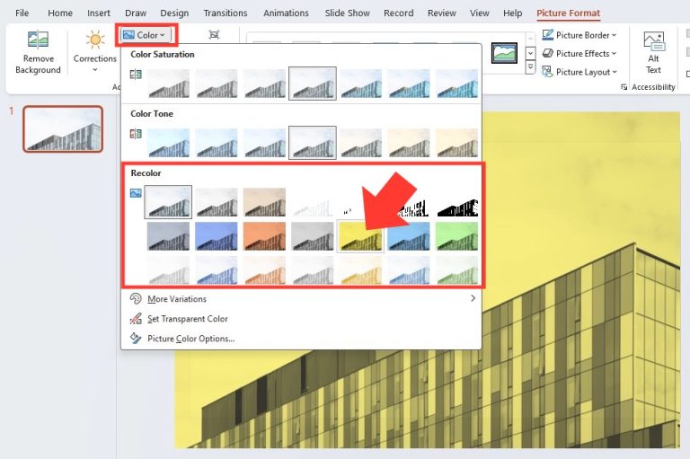 Best Tutorial - Create Transparent Pictures in PowerPoint | MyExcelOnline