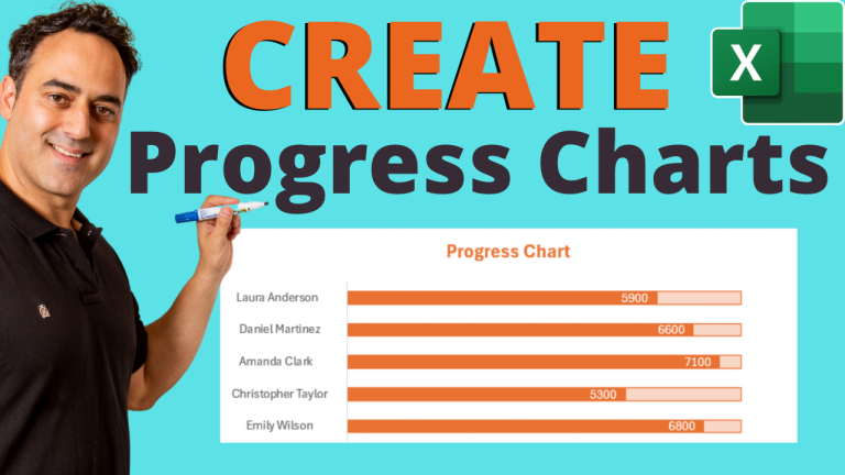 Create Progress Chart in Excel: Visualize Data with Simple Steps ...