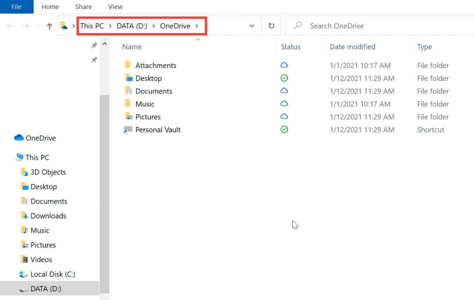 3-Step Guide: How to Change OneDrive Folder Location | MyExcelOnline