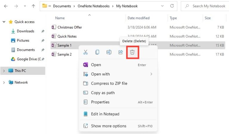Best Guide: Delete OneNote Notebooks on Any Device | MyExcelOnline