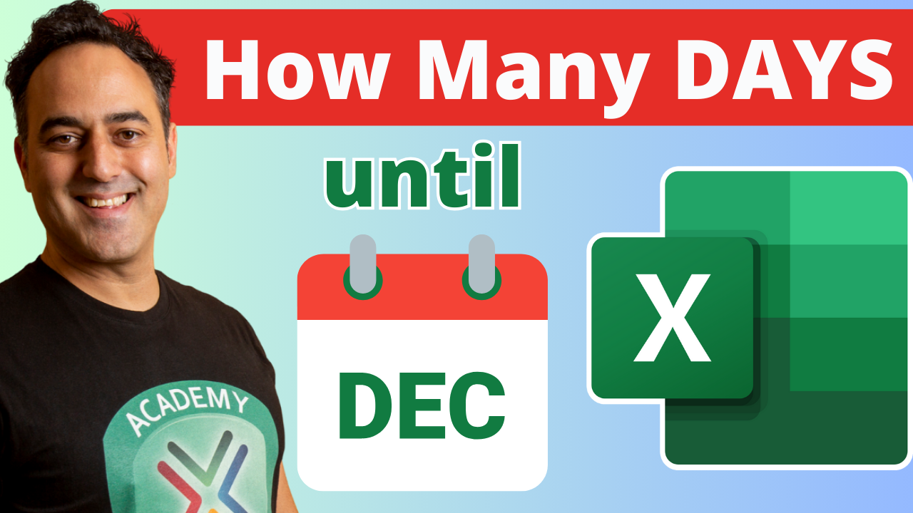 Calculate How Many Days Until December In Excel MyExcelOnline Calculate How Many Days Until December In Excel MyExcelOnline