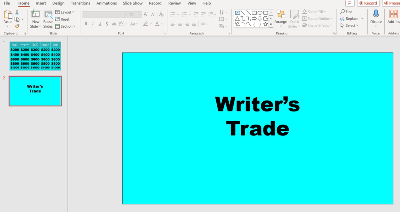 Quick Jeopardy Game Setup in PowerPoint - Step-by-Step Guide ...