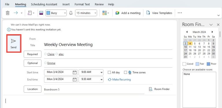 The Ultimate Outlook Meeting Guide: Set, Invite, Follow-Up! | MyExcelOnline