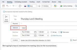 Quick Guide: How to Reschedule Meetings in Outlook Fast! | MyExcelOnline