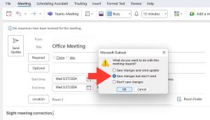 Best Guide: Update Outlook Meetings Without Alerts | MyExcelOnline
