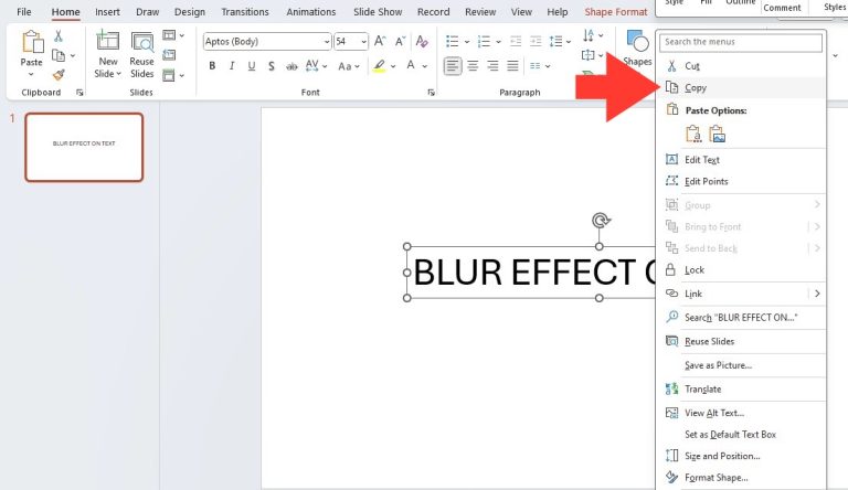 How to Easily Blur Images in PowerPoint | MyExcelOnline