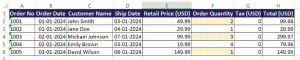 How to Change Row Color in Excel for Clearer Data | MyExcelOnline