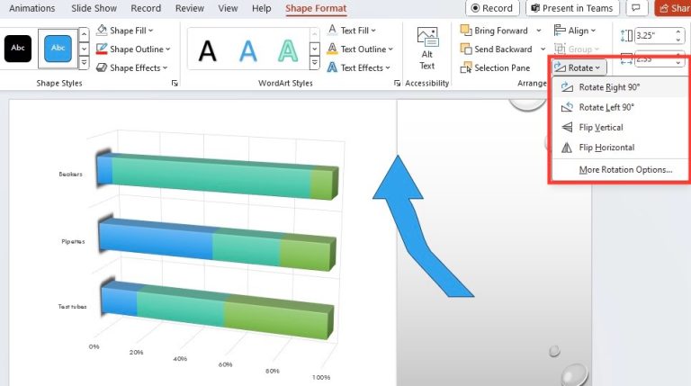 How to Use Curved Arrows in PowerPoint Easily | MyExcelOnline
