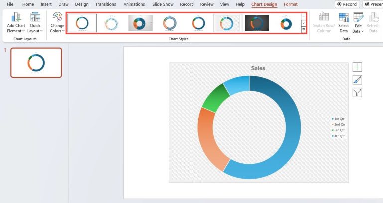 Master Donut Charts in PowerPoint Presentations | MyExcelOnline