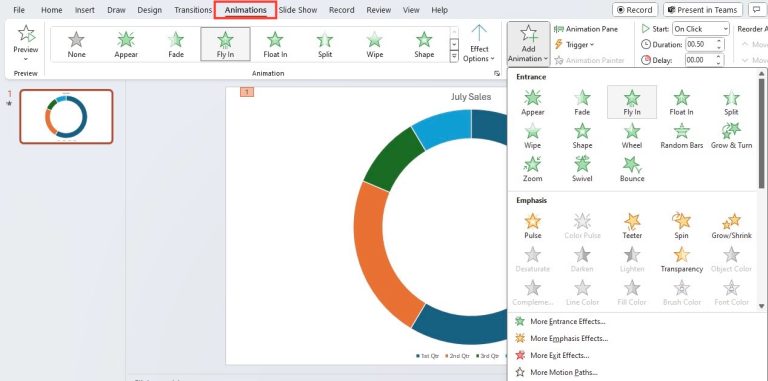 Master Donut Charts in PowerPoint Presentations | MyExcelOnline