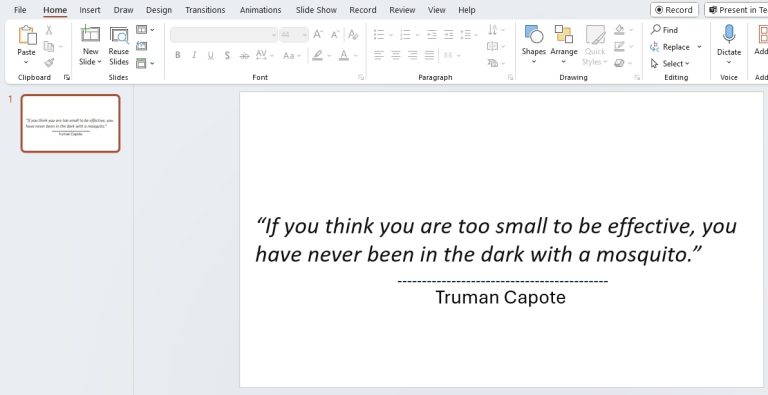 How to Insert Dotted Lines in PowerPoint Effectively | MyExcelOnline