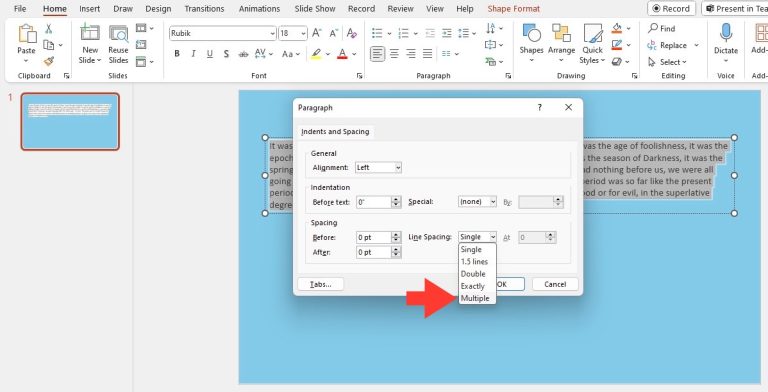 The Ultimate Guide to Double Space Text in PowerPoint Fast | MyExcelOnline