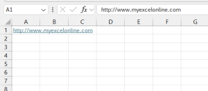 How to Insert Hyperlink in Excel - Step by Step Guide | MyExcelOnline