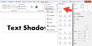 How to Create Stunning Text Shadow in PowerPoint | MyExcelOnline