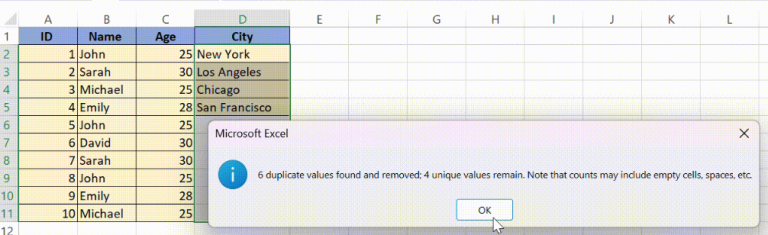 How To Manage And Count Duplicates In Excel Easily Myexcelonline