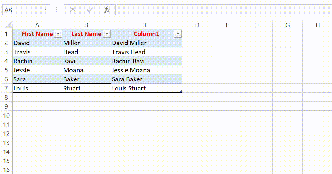 How to Concatenate Cells and Strings in Excel - Step by Step Guide ...