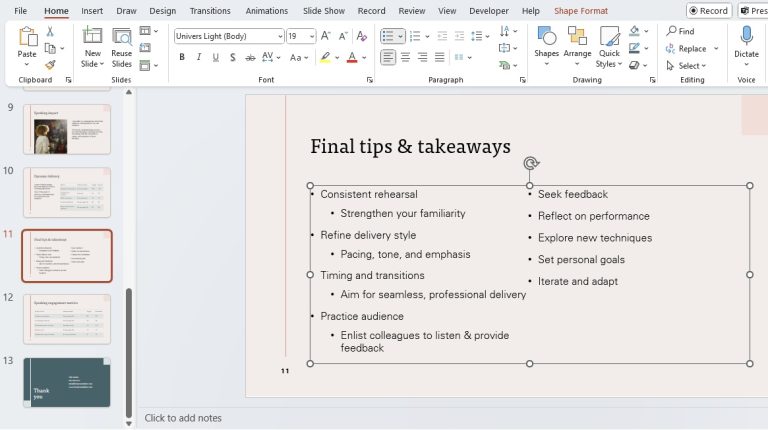 How to Add Columns in PowerPoint Slides Fast | MyExcelOnline