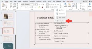 How to Add Columns in PowerPoint Slides Fast | MyExcelOnline