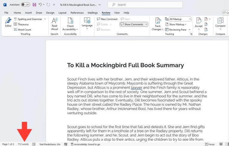 Get Character Count for Microsoft Word Docs Fast | MyExcelOnline