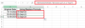 How to Replace One Character for Another in Excel - Step by Step Guide | MyExcelOnline