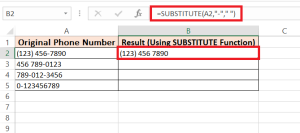 How to Replace One Character for Another in Excel - Step by Step Guide | MyExcelOnline