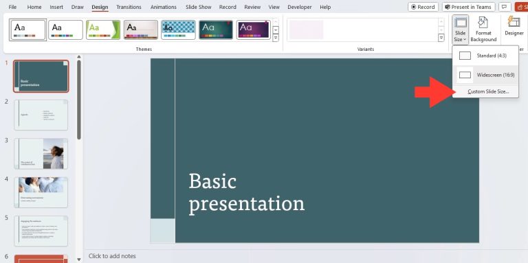The Ultimate Guide to Customize Your PowerPoint Print Size | MyExcelOnline