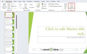 How to Use PowerPoint Slide Master - Step by Step Guide | MyExcelOnline