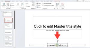 How to Use PowerPoint Slide Master - Step by Step Guide | MyExcelOnline