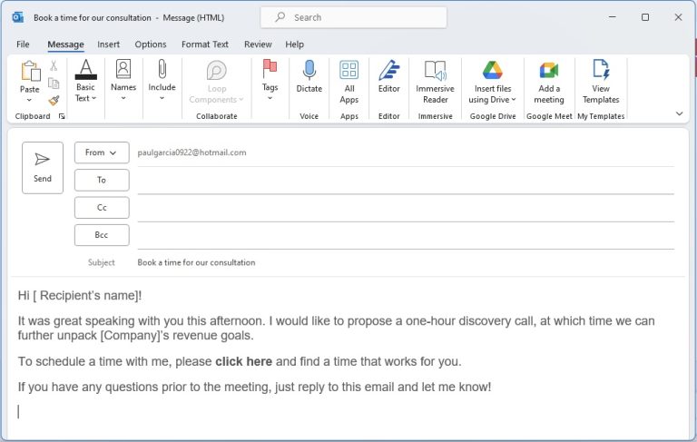 How to Import Templates into Shared Outlook Email | MyExcelOnline