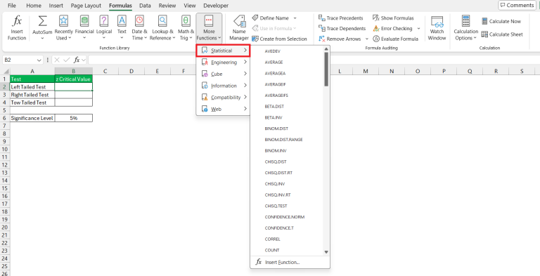 How to Use Z Critical Value Calculator in Excel - Step by Step Guide ...